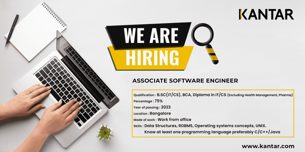 Kantar Off Campus Recruitment Drive 2023 For Associate Software ...