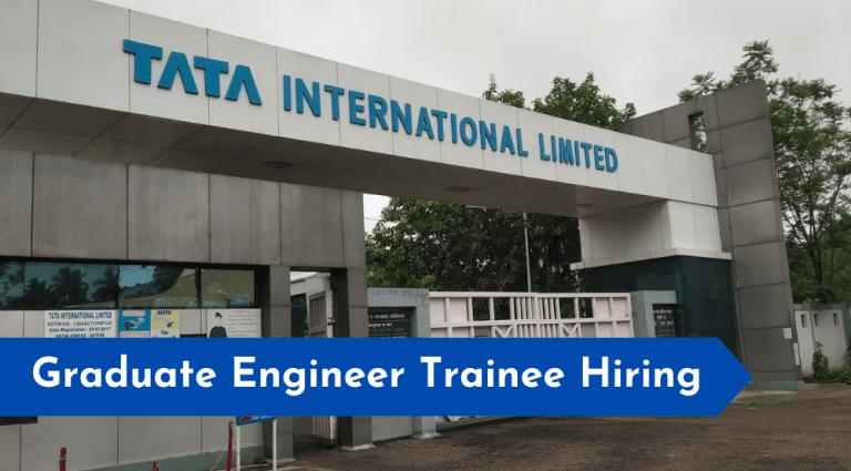 Tata International Graduate Engineer Trainee (GET) Hiring 2023