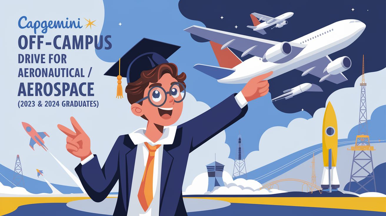 Capgemini Off-Campus Drive for Aeronautical / Aerospace (2023 & 2024 ...