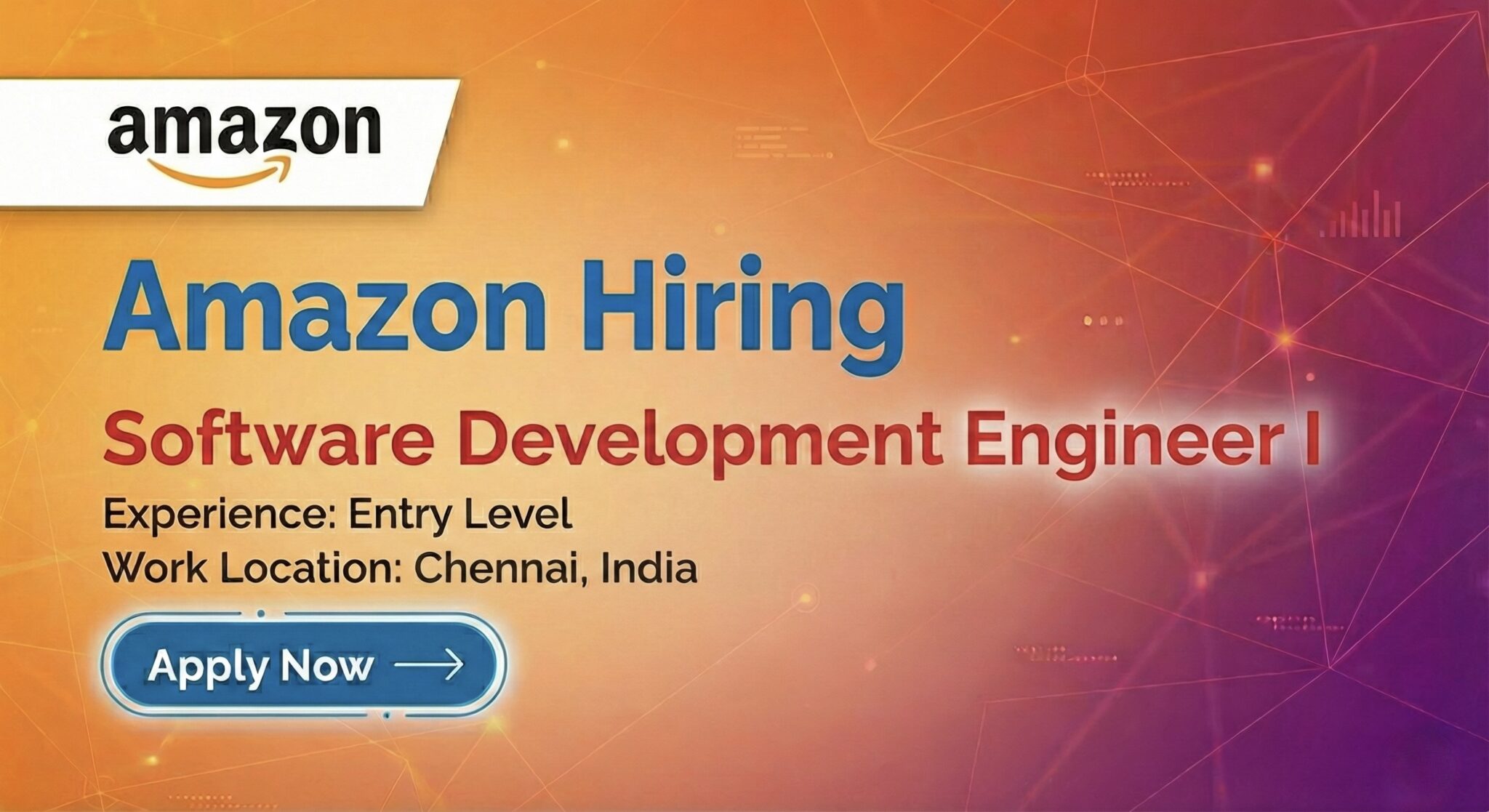 Amazon Careers 2026 is hiring Software Development Engineer 1