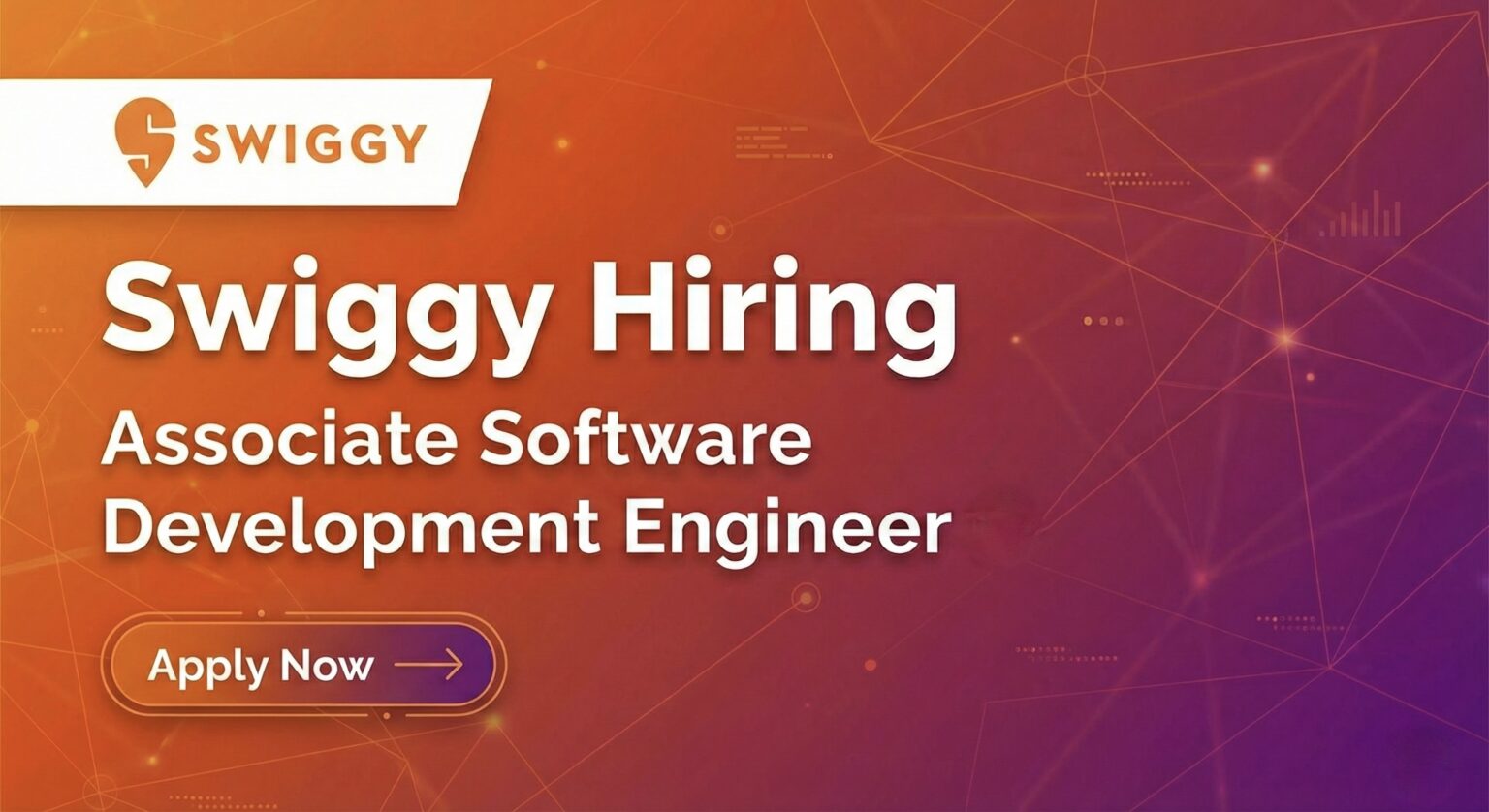 Swiggy Careers 2026 is hiring Freshers - Associate Software Development ...