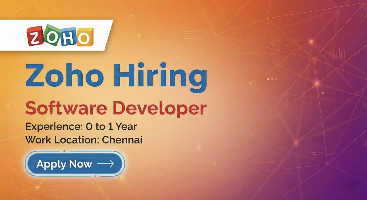 zoho off campus drive 2025 for freshers Archives - Freshershunt