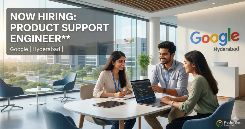 Google Product Support Engineer, University Graduate, 2026 - Freshershunt
