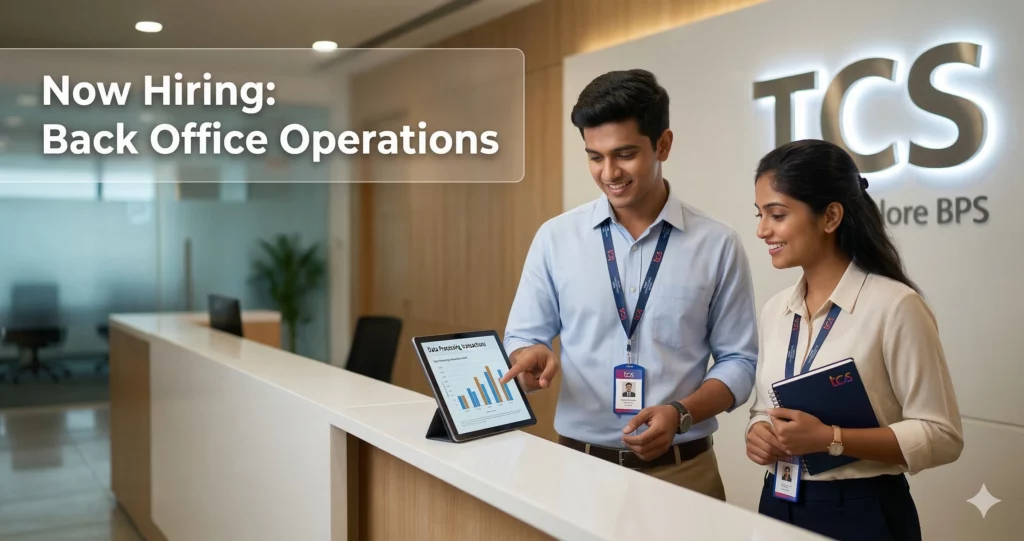 TCS Mega Walk-In Drive 2026 | Hiring For Back Office Operations ...